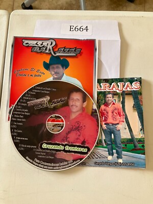 CESAR BARAJAS CRUZANDO FRONTERAS CD No Case No Tracking #E664 | eBay