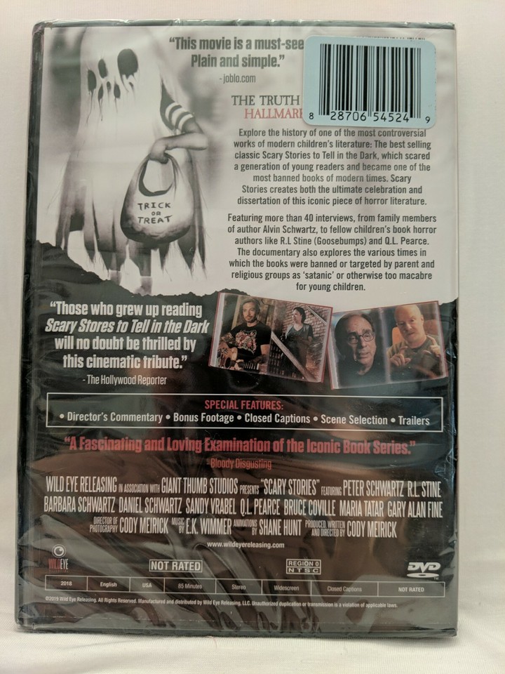 Scary Stories DVD, 2018 Brand New 760137247395| eBay