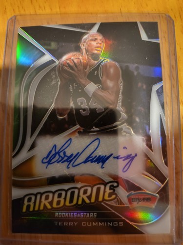 2019-20 Chronicles Rookies & Star Airborne Signatures Terry Cummings ...