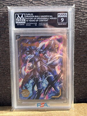 Dragon Ball Turles Near-Mint 9 Mana Grading & Collectibles (HDBH) | eBay