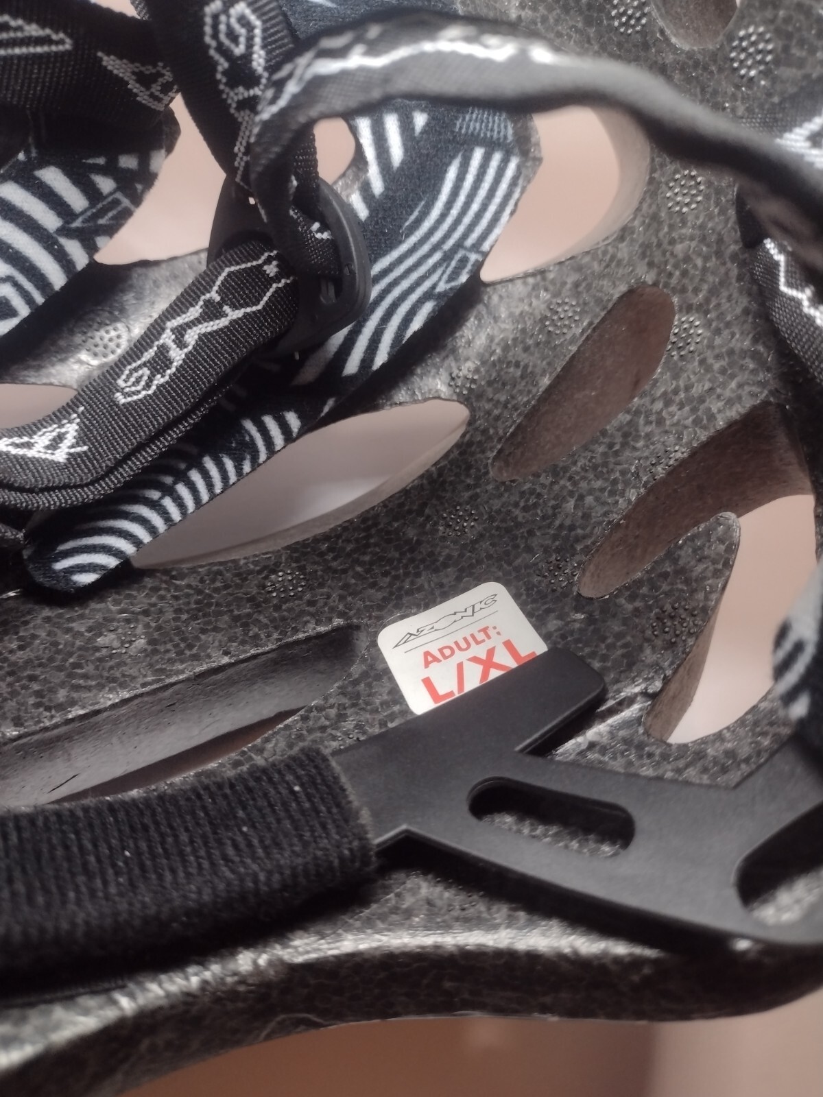 AZONIC Mountain Bicycle Black Helmet Size Adult L/XL | eBay