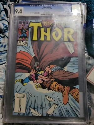 THOR #355 1985 9.4 CGC Graded Comic | eBay