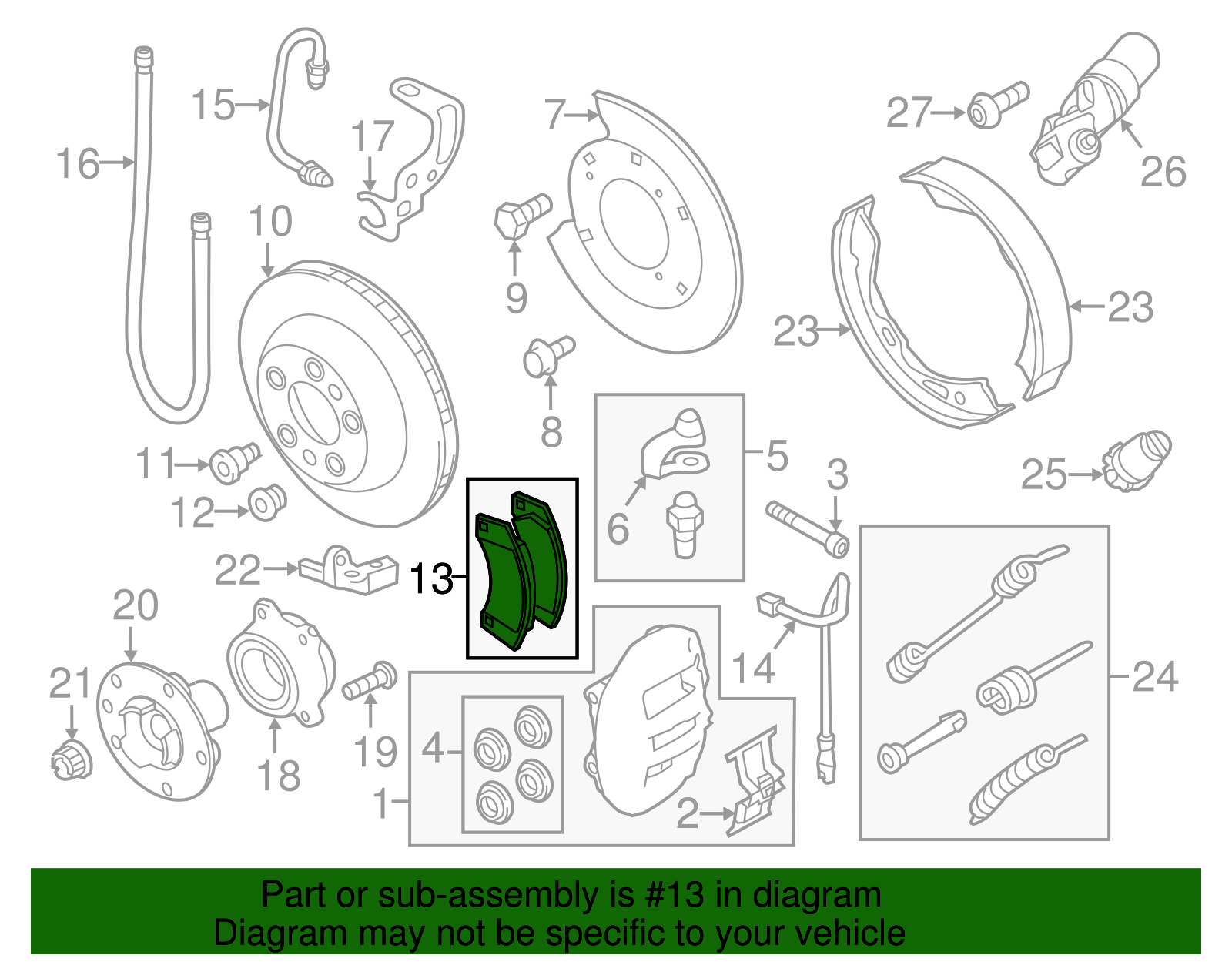 Genuine Porsche OE 1 Set Of Brake Pads PAA6-98451A for sale online | eBay