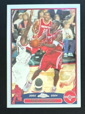 2003-04 Topps Chrome #35 Steve Francis Houston Rockets | eBay