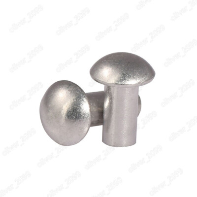 Aluminum Round Head Rivets DIN660 M2 M2.5 M3 M4 M5 M6 M8 | eBay