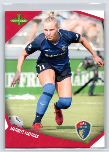 2022 Parkside NWSL #99 Merritt Mathias NC Courage FC Soccer Card | eBay