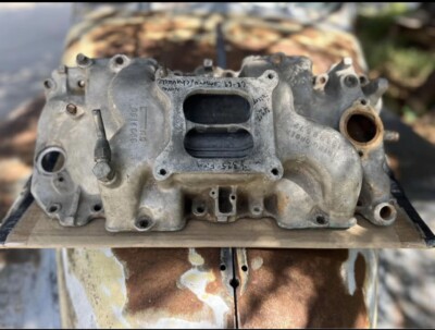 Original GM Big Block Chevy Aluminum Intake 3933163 396 427 Dated 11/1 ...