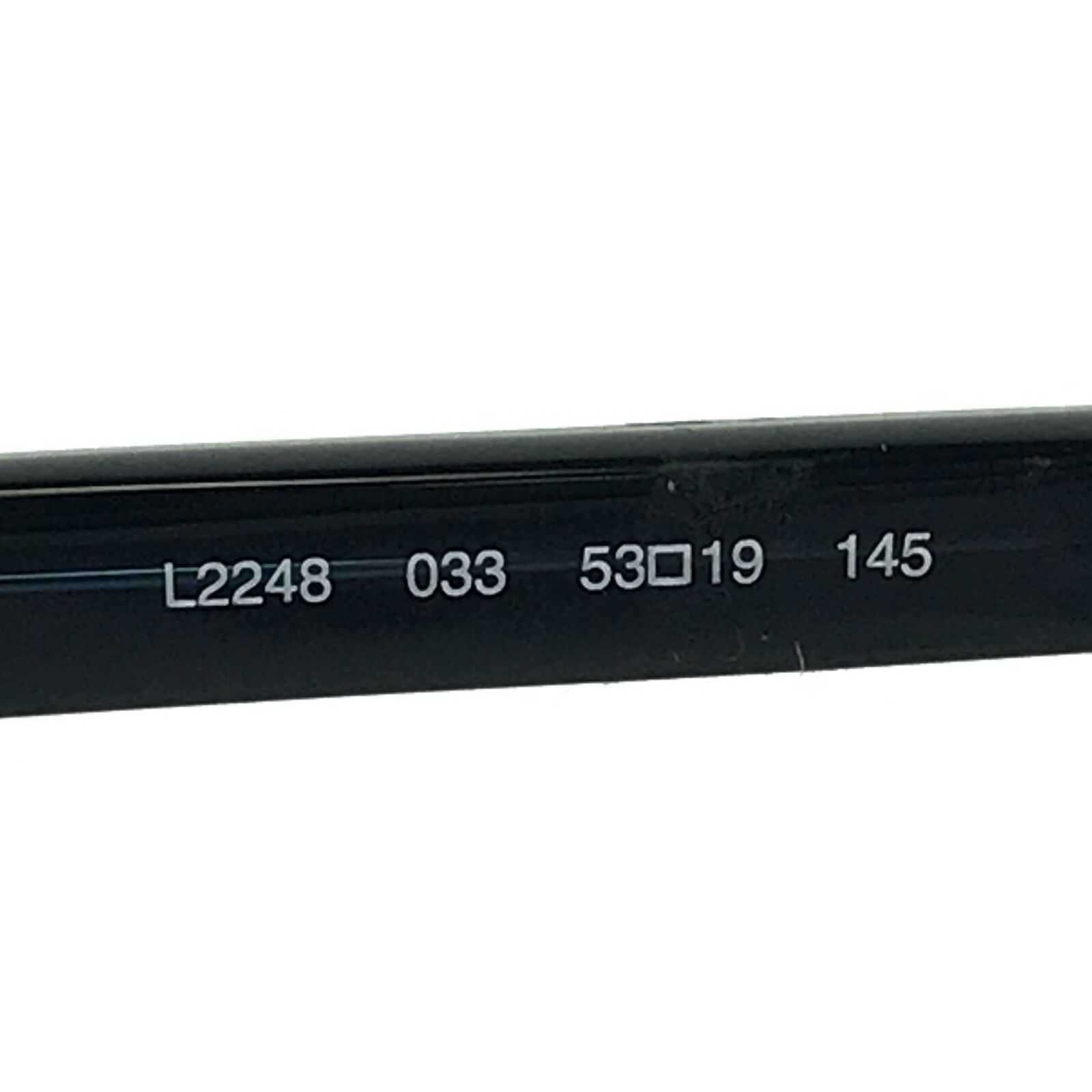 Lacoste L2248 033 Eyeglasses Frames Grey Green Rectangular Half Rim 53 ...