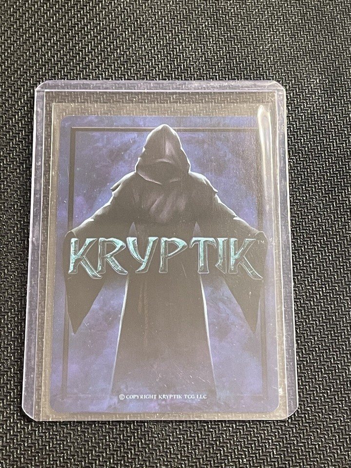 Gwen Holo Playable Poker Card Kryptik TCG | eBay