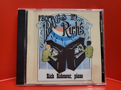 Rich Ridenour From Rags To Riches CD Grand Rapids MI Ragtime Piano ...