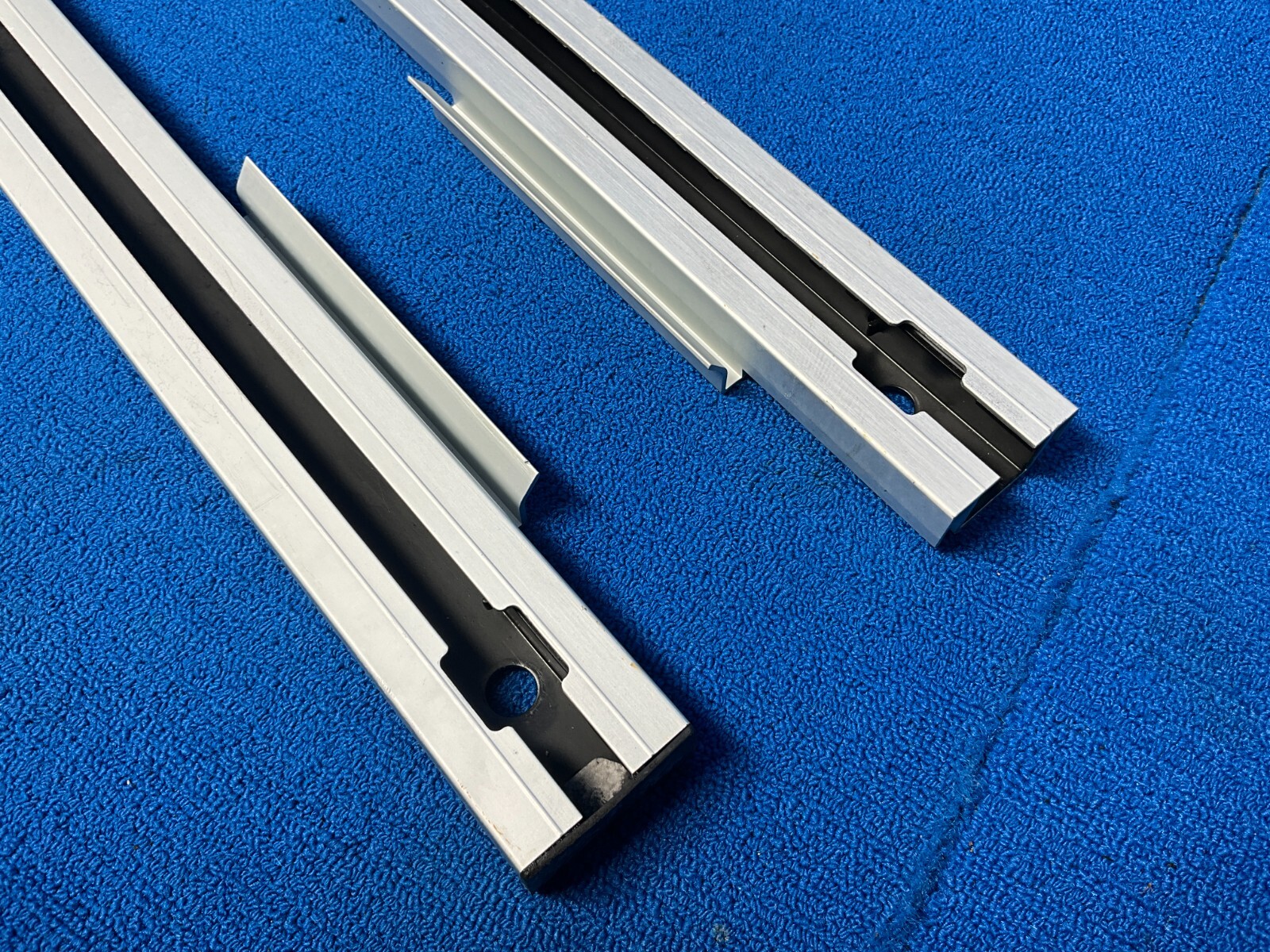 2018-2020 BMW X3 G01 TRUNK CARGO FLOOR LEFT & RIGHT LASHING RAIL W ...