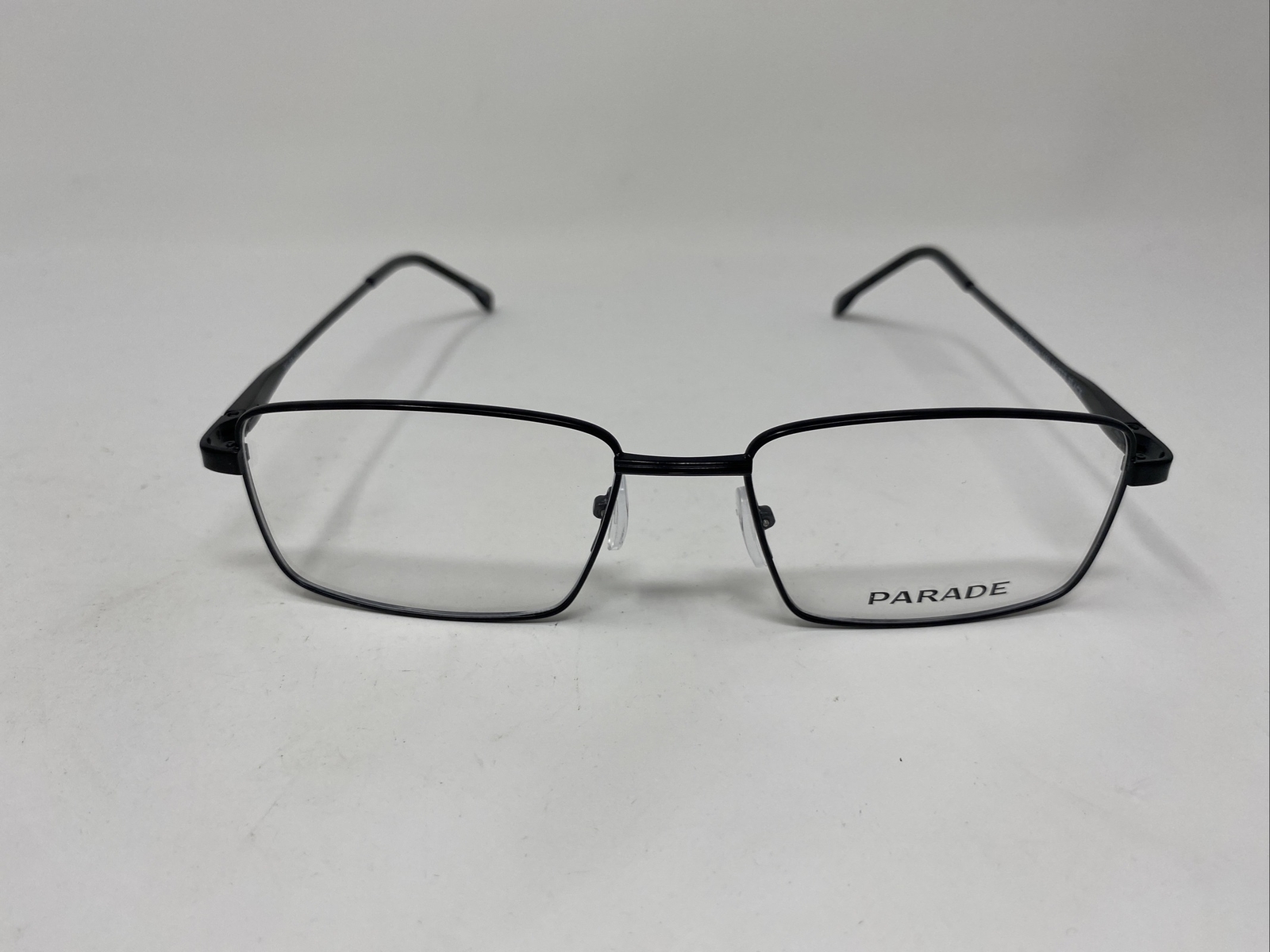 PARADE Q SERIES LARGE EYEGLASS 1631 MATTE BLACK 56/18/150 METAL FLEX ...