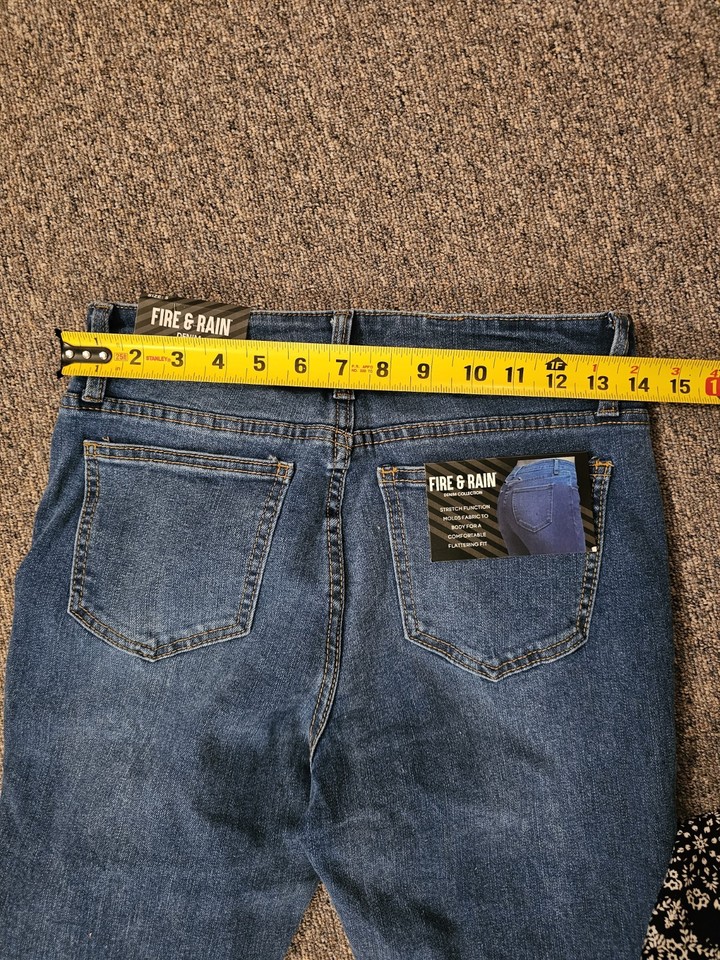 Fire & Rain Denim Stretch W Size 5 High Rise Boot Cut Jeans NEW with ...
