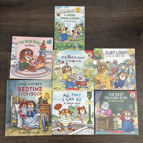 Lot of 7 Mercer Mayer Little Critter Books I Can Read Scholastic Mixed ...