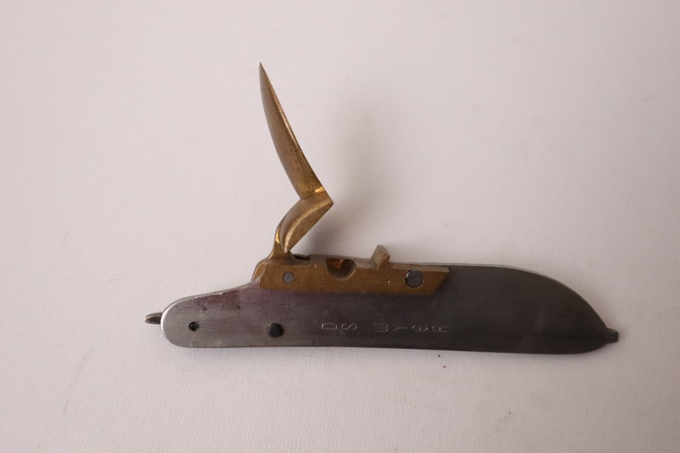 Vintage FUSIL BLACK POWDER FLINTLOCK LOCK BY David S. Wyer 1964 for ...