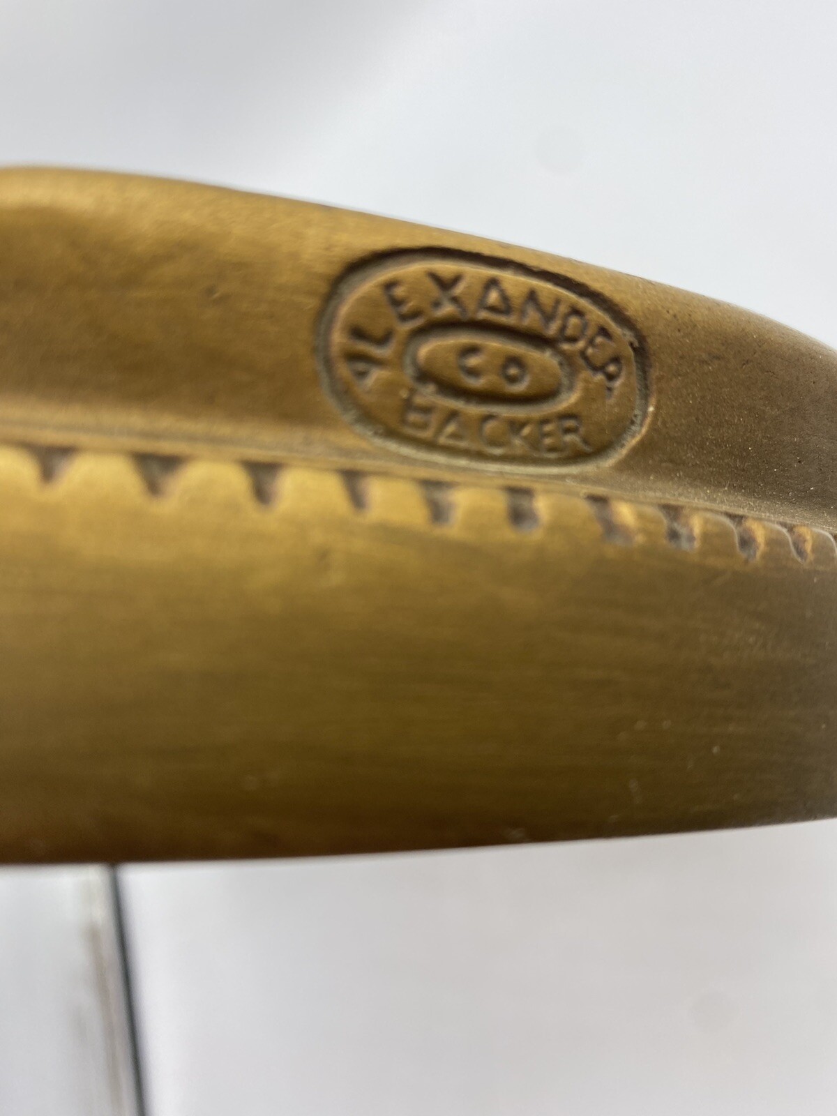 MCM Alexander Backer Co. ABCO 3-D Chalkware Wall Plaque 15” Regency ...