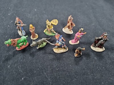Ral Partha Metal Miniatures Bundle x10 - D&D, Fantasy - Painted - S17 ...