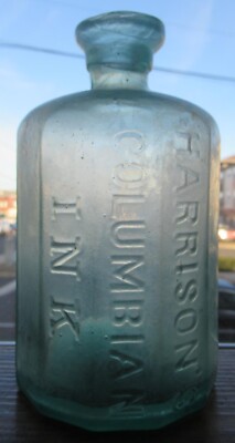 12 Sided Open Pontil Harrison's Columbian Patent Philadelphia Master ...