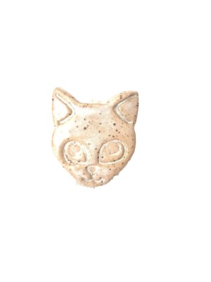 Ceramic Cat Face Handmade Brooch | eBay