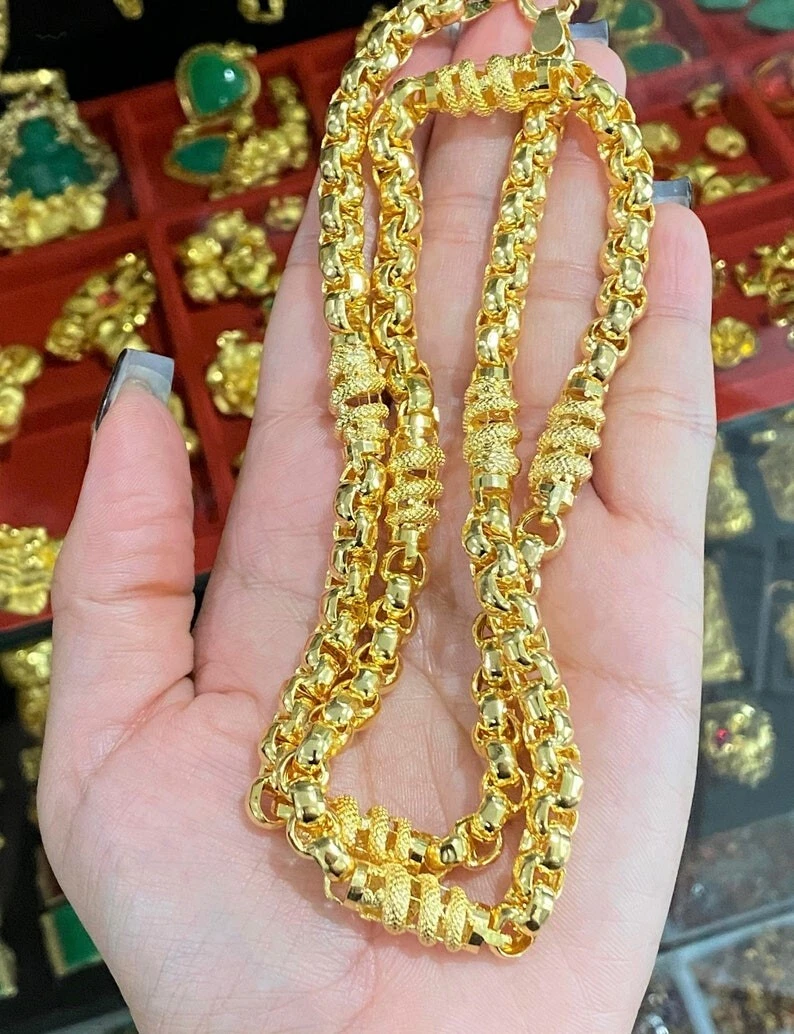 Gold Necklace Designs In 80 Grams