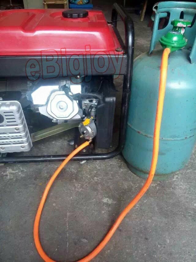 Methane CNG/Propane LPG Gas Conversion Kits for 2-5KW Petrol Gasoline ...