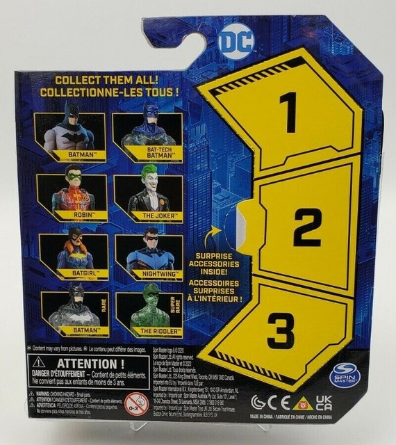 2021 Spin Master DC The Riddler Super RARE Green Translucent Chase Wave ...