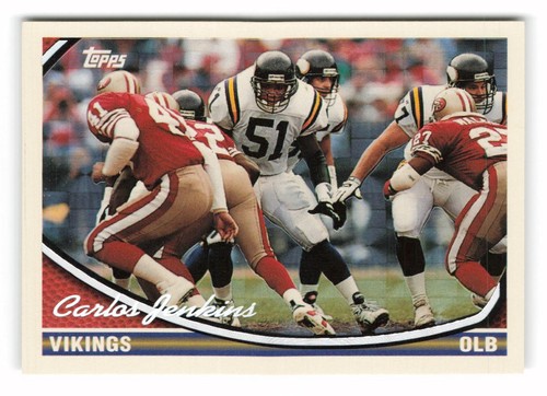 1994 Topps Carlos Jenkins Special Effects #524 Minnesota Vikings | eBay