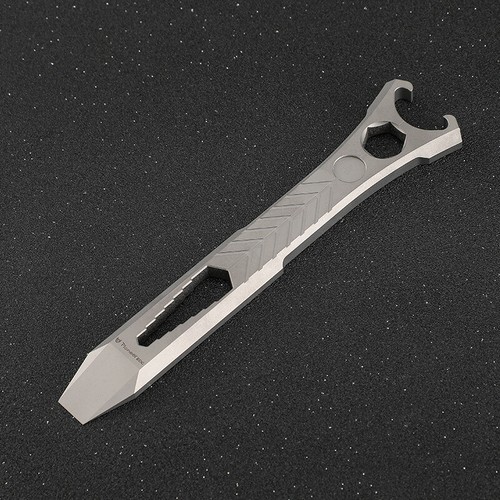 EDC Titanium Alloy tool Crowbar Multi Tools Outdoor Survival Pry Bar ...