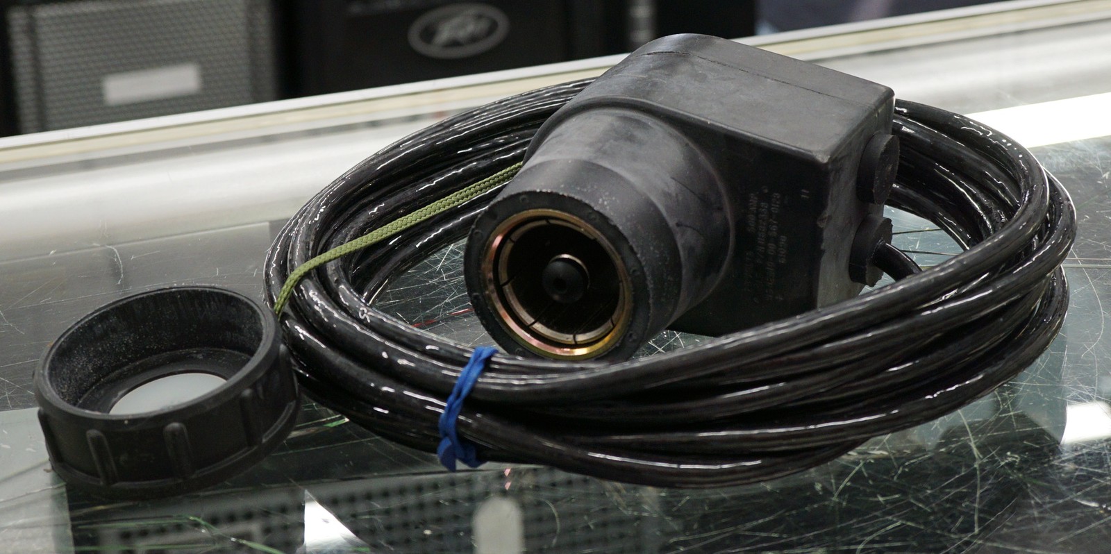 MILITARY MKT SURPLUS TELEFLEX MBU NATO 24V SLAVE PLUG CABLE POWER CORD ...