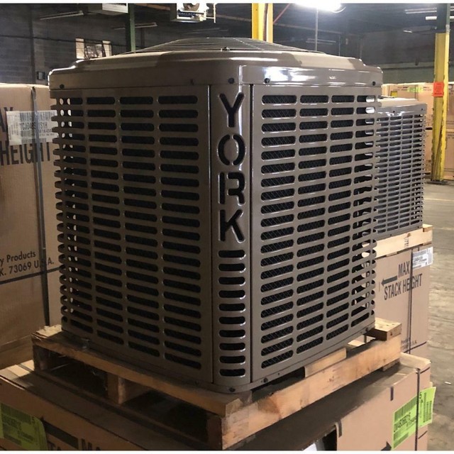 YORK YCJD18S41S1EA 1.5 TON "LX" SERIES SPLIT-SYSTEM AC/W E-COAT, 13 ...