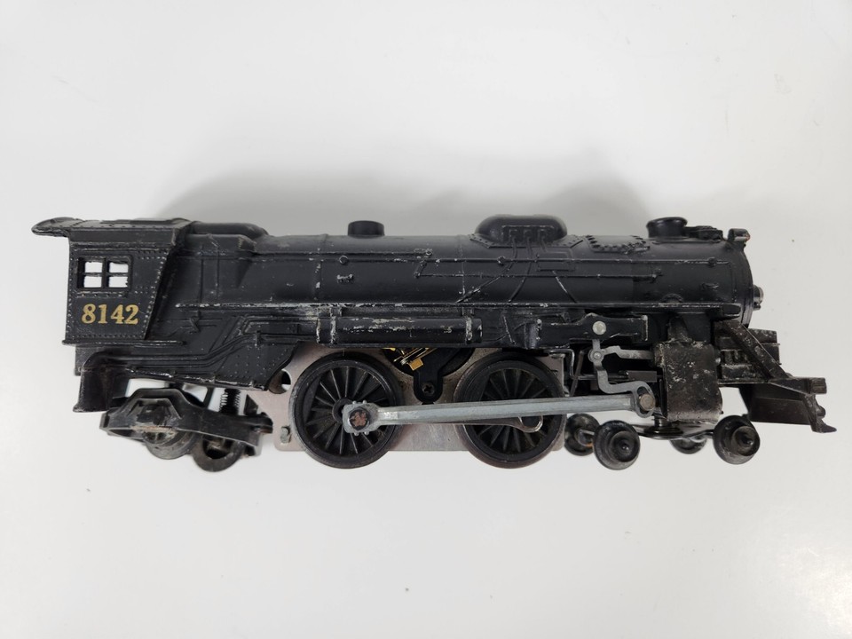 LIONEL O GAUGE 4-4-2 DIECAST STEAM LOCOMOTIVE #8142 TESTED Working | eBay