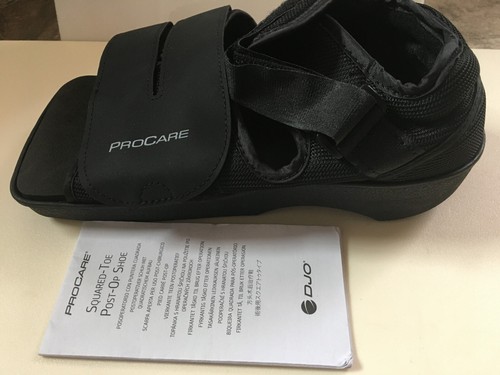 DJO 79-81233 PROCARE Squared Toe Post Op Shoe, Small Female 6.5-8, Male ...