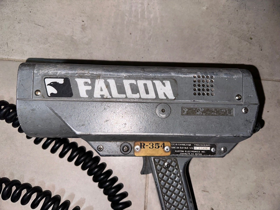 Kustom Signals Falcon Handheld Radar Gun Speed Detector 24.15 GHZ ...