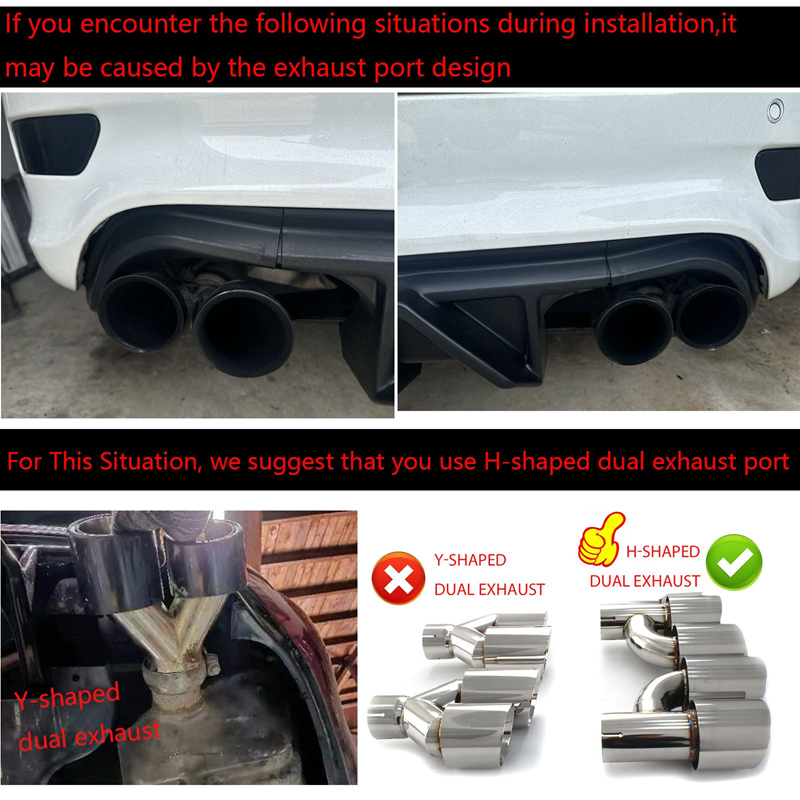 For Grand Cherokee SRT Trackhawk W/ Quad Exhaust Tips Matte Rear Bumper ...