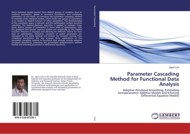 Parameter Cascading Method For Functional Data Analysis von Jiguo Cao (2017, Taschenbuch) online ...