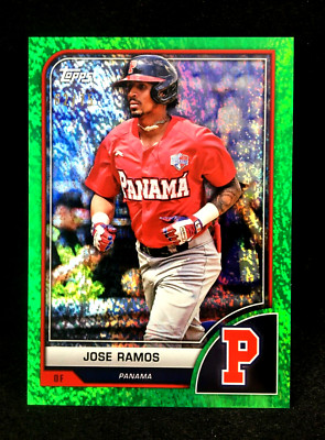 Jose Ramos 2023 Topps World Baseball Classic Green Sparkle /75 #28 ...