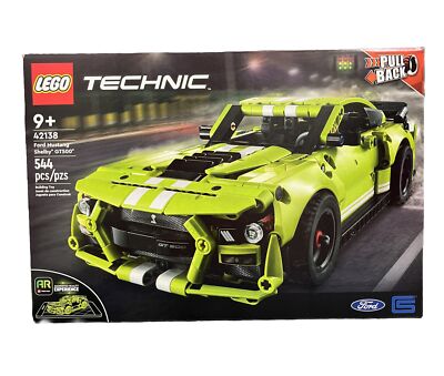 Lego 42138 Technic Ford Mustang Shelby GT500 Building Set Pull Back ...