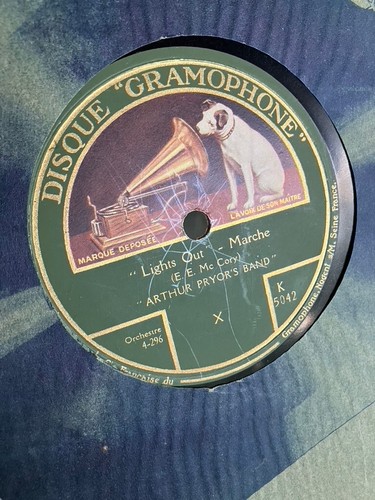 DISQUE 78 T.-ARTHUR PRYOR'S BAND -"LIGHTS OUT" | eBay