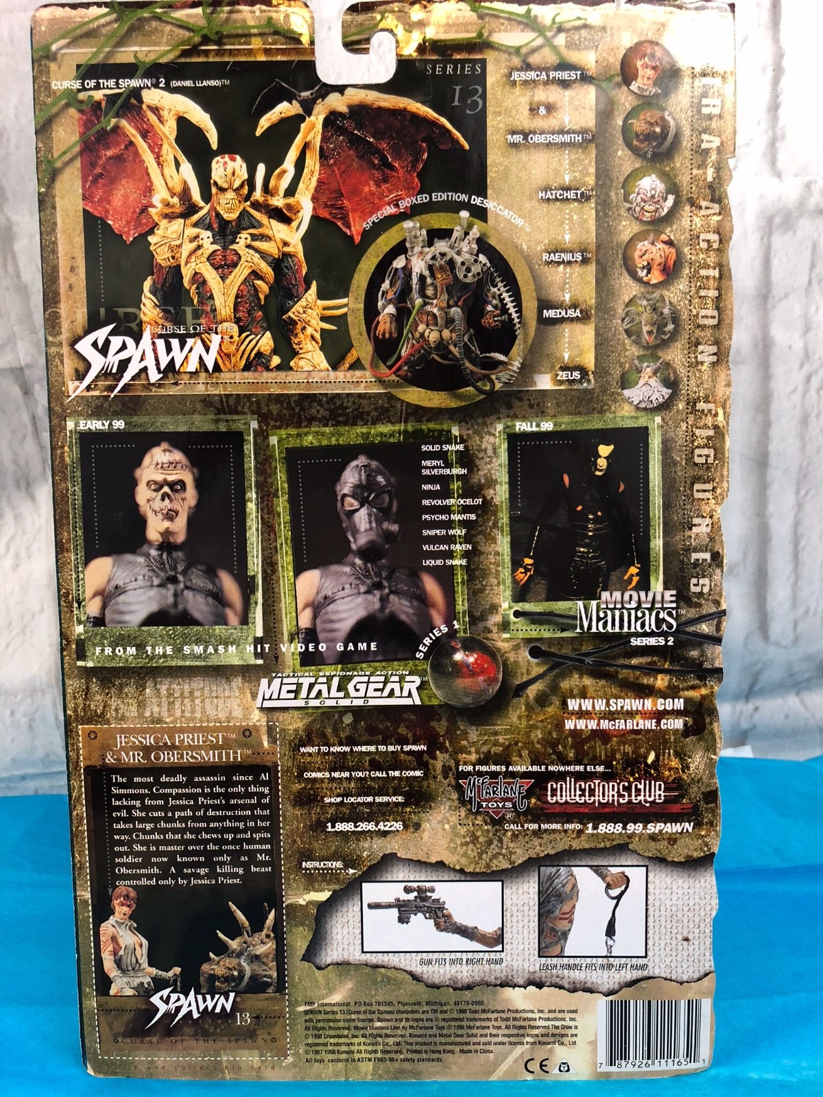 McFarlane Toys Curse Of The Spawn Jessica Priest Obersmith Action ...