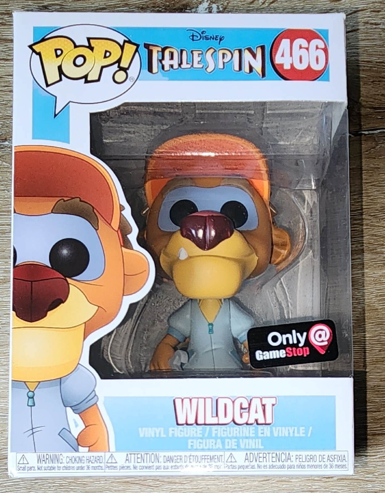 Funko Pop Wildcat 466 Gamestop Disney Talespin | eBay