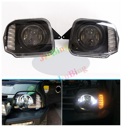 For Suzuki Jimny JB23/JB33/JB43/JB53 2007+ LED Angel Eye Projector Head ...