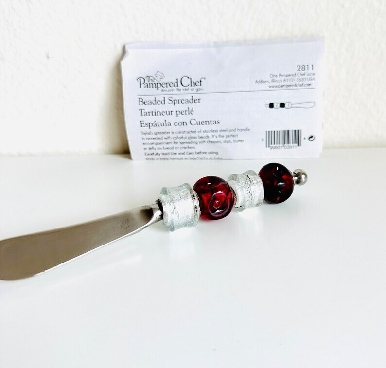 Corn Butterer For Corn On The Cob New Vintage Retired Beaded Stainless ...