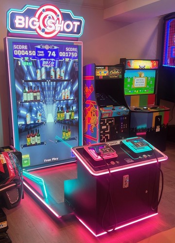 BIG SHOT ARCADE MACHINE by JET GAMES 2023 (Excellent Condition) *RARE ...
