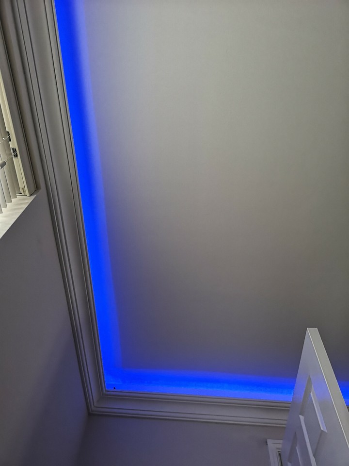 COVING CORNICE LED Lighting Uplight Wall Ceiling XPS BFS2 Lightweight ...