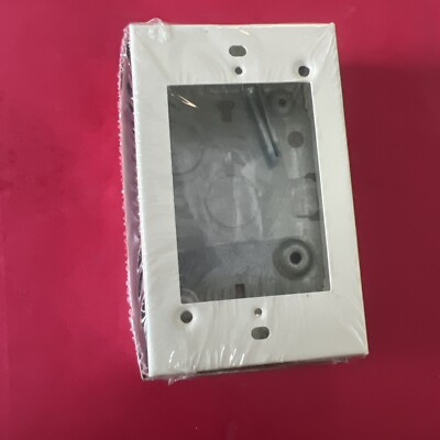 V5747 WIREMOLD LEGRAND 1 Gang Device SHALLOW SURFACE WALL BOX | eBay