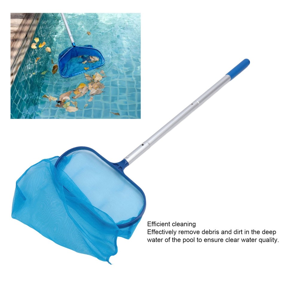 Pool Skimmer Net Length Adjustable Swimming Pool Cleaning Net Easy ...