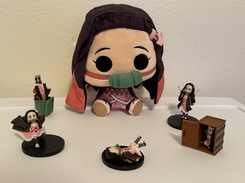 Demon Slayer Nezuko Funko Plush And Mini Figures Bundle | eBay UK