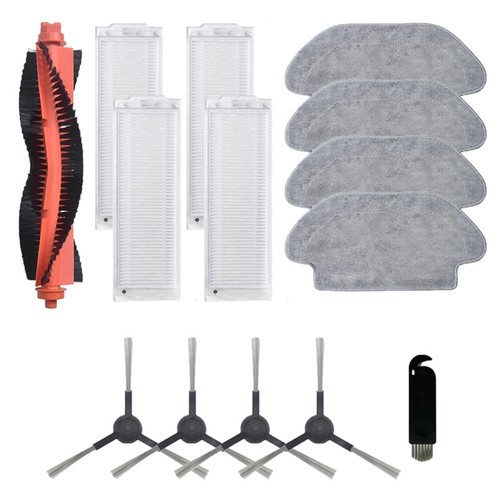 Kit Brosses Lat??rales et Filtre Vadrouille Compatible avec Karcher RCV ...