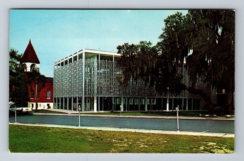 Sebring FL-Florida Modern First Baptist Church Vintage Postcard ...