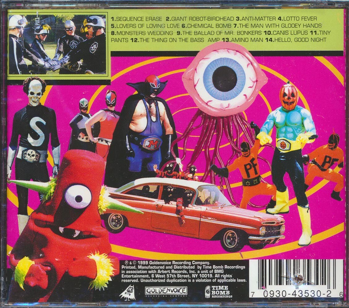 CD The Aquabats - The Aquabats Vs. The Floating Eye Of Death ...